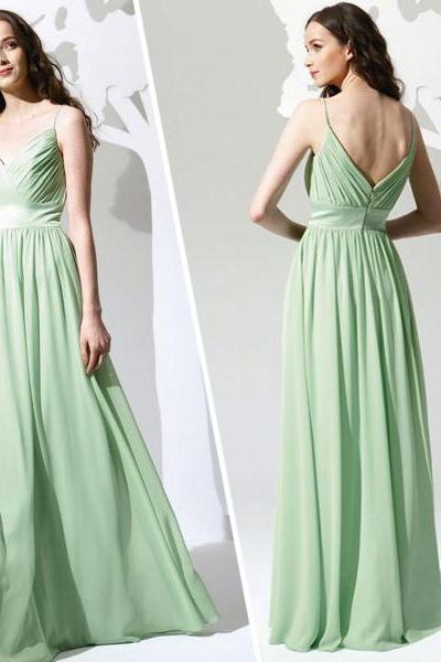 Orange Long Prom Dresses Custom Orange Strapless Crystal Chiffon Long