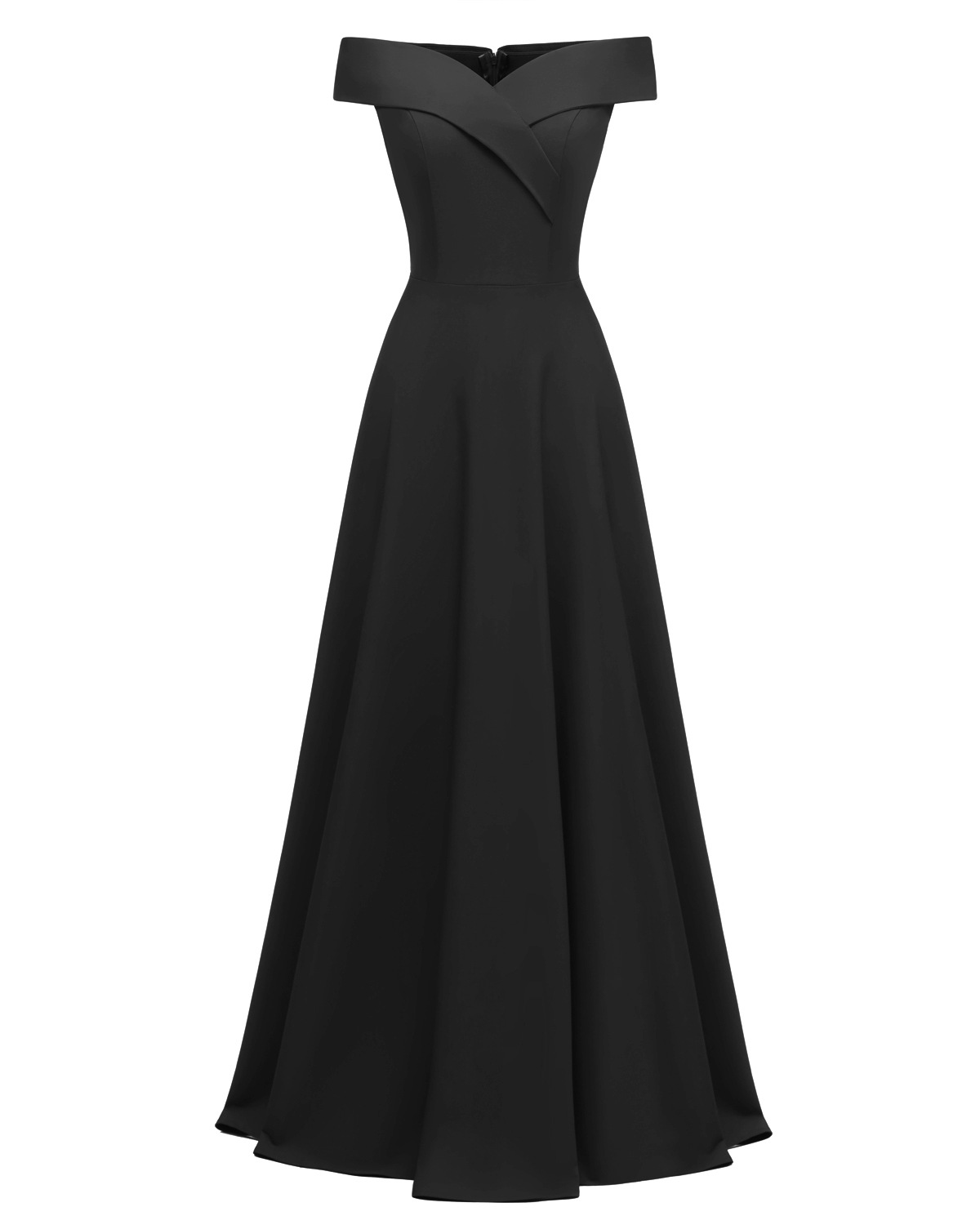 Sexy Black Strech Long Prom Dress A Line Women Evening Dress , Simple ...